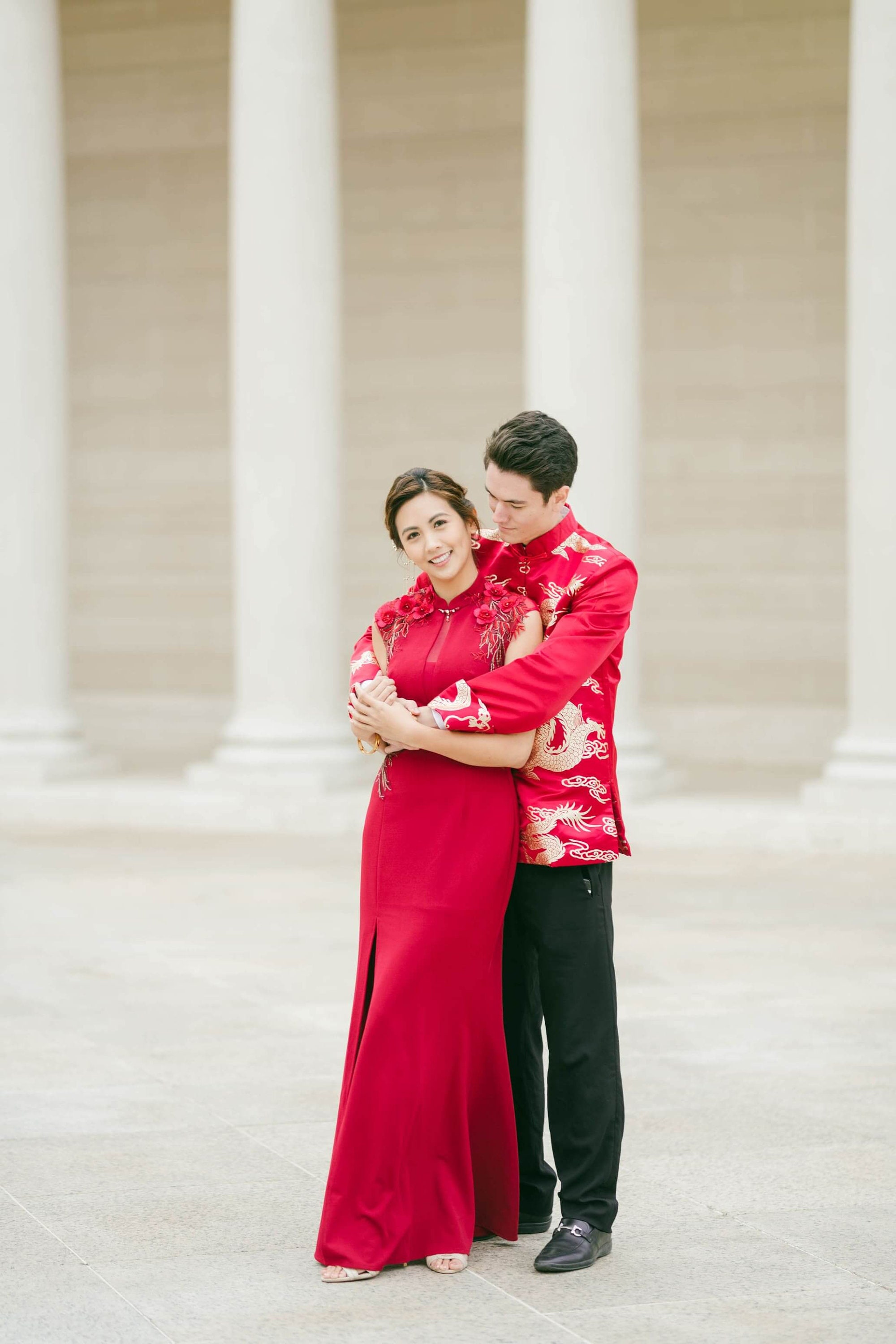 Custom Modern Red Cheongsam | Cheongsam Dress | Custom Qipao | Chinese ...
