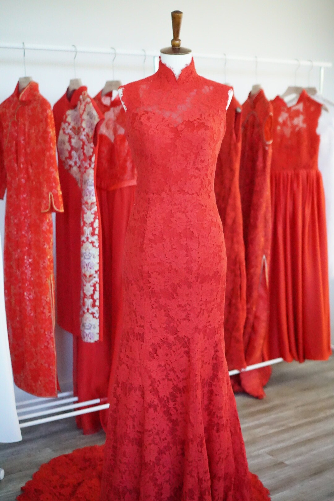 Custom Cheongsam | Chinese Wedding Dress | Traditional Qipao Dress ...