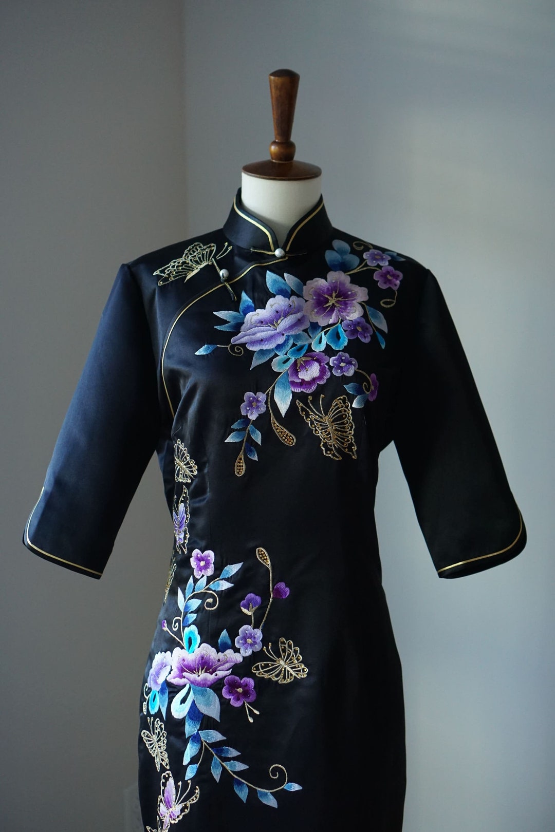 Beautiful Qipao | Silk Qipao | Traditional Qipao Dress | Tea Ceremony ...