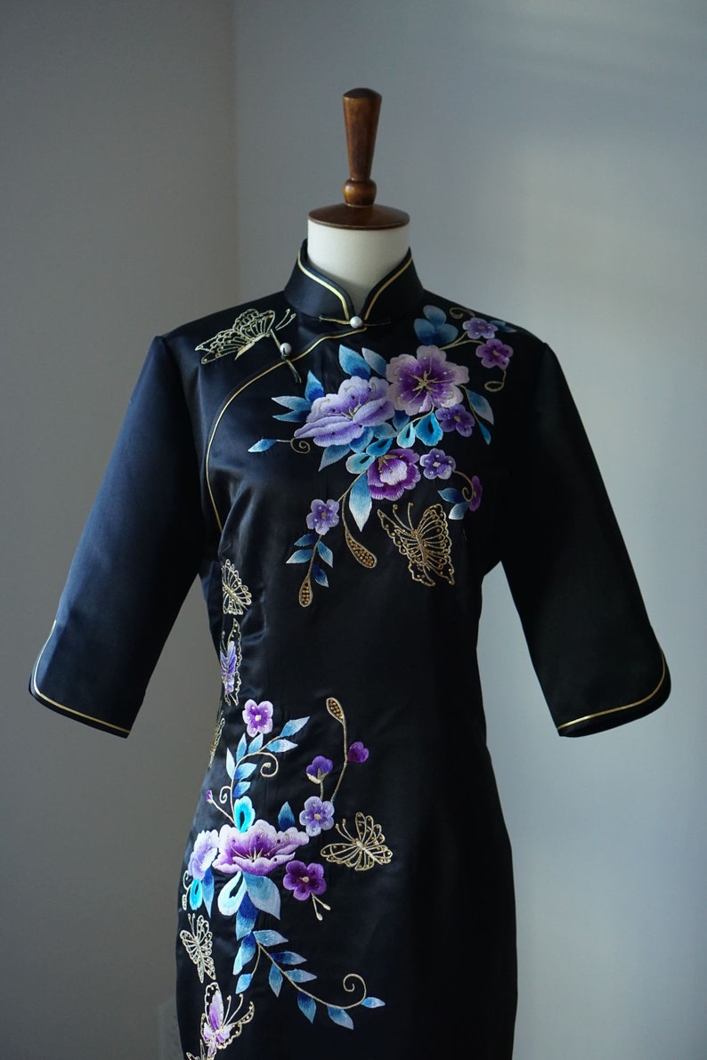 Beautiful Qipao | Silk Qipao | Traditional Qipao Dress | Tea Ceremony ...