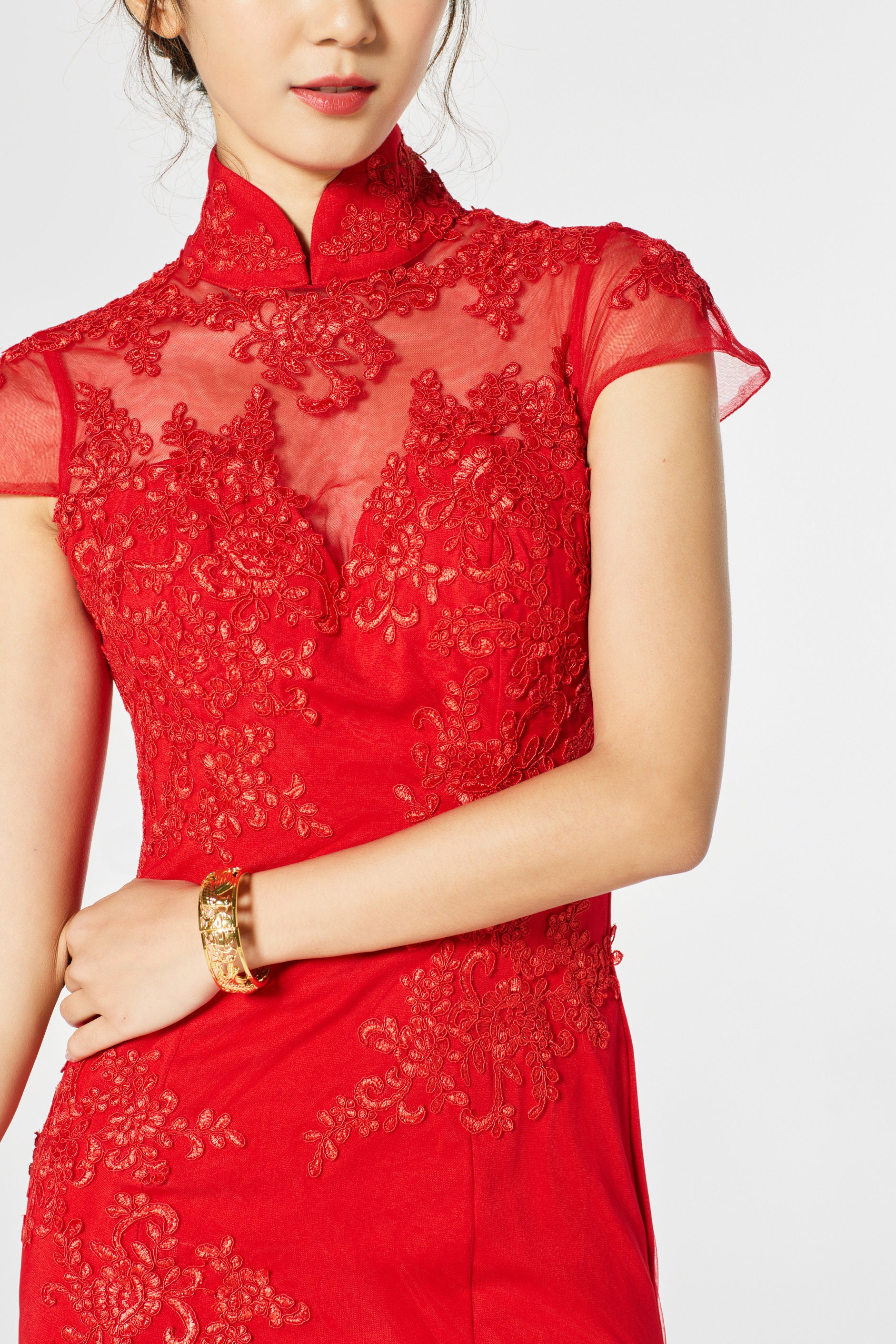 Chinese Wedding Dress | Modern Cheongsam | Cheongsam Qipao Dress ...