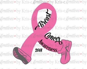 Breast cancer shoes | Etsy