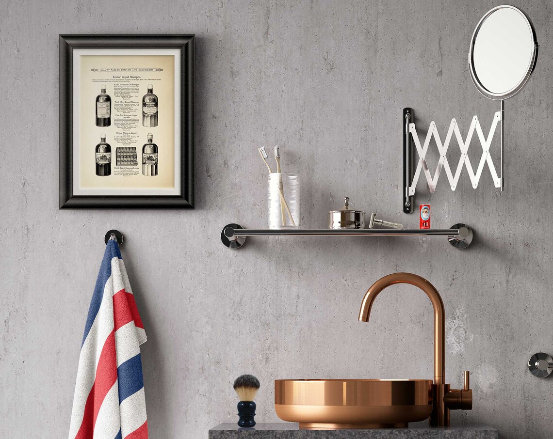 Beauty Parlor Supplies and Accessories shampoos reproduction | Etsy