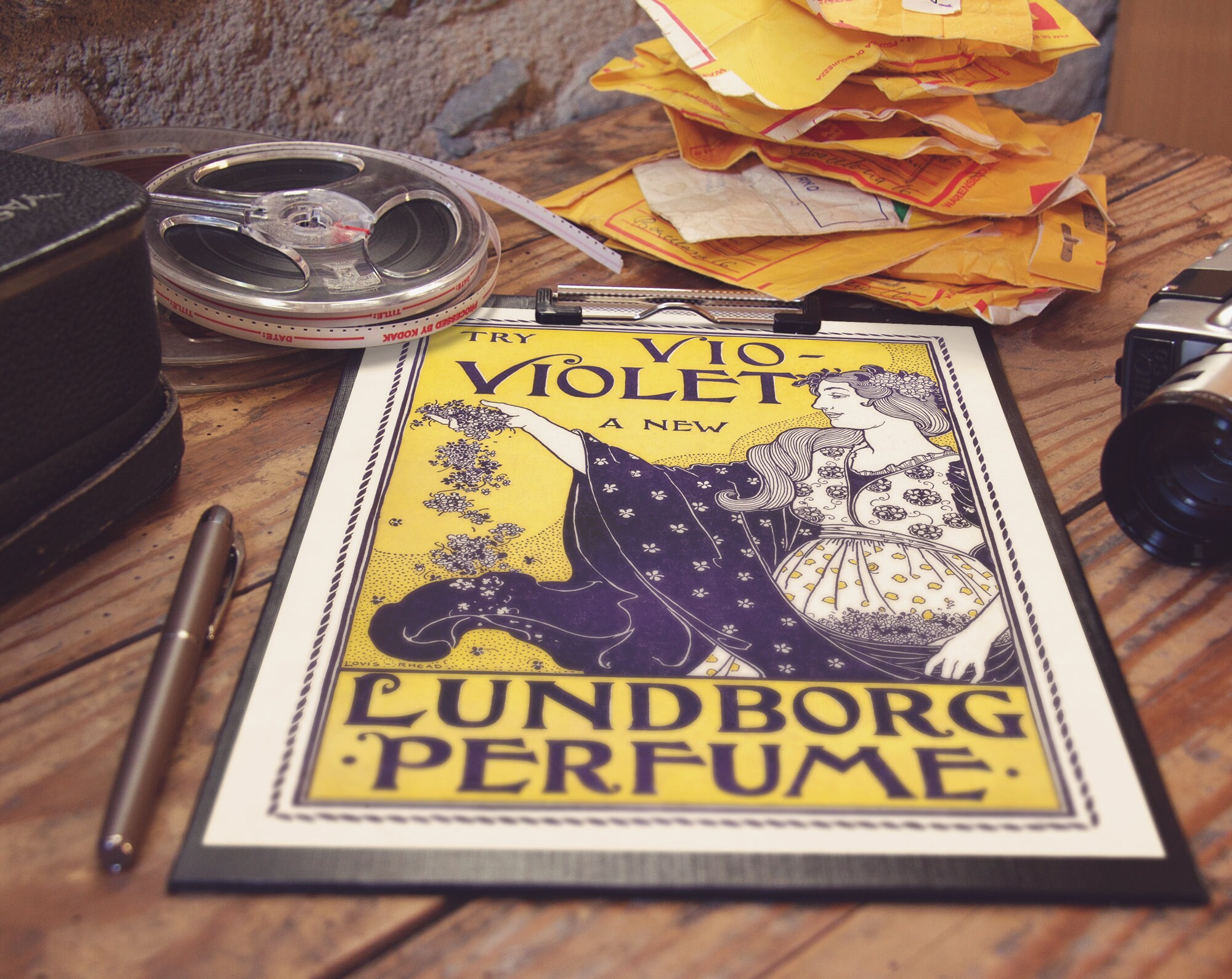 1800s Art Nouveau Vintage Perfume Poster Reproduction Print - Etsy