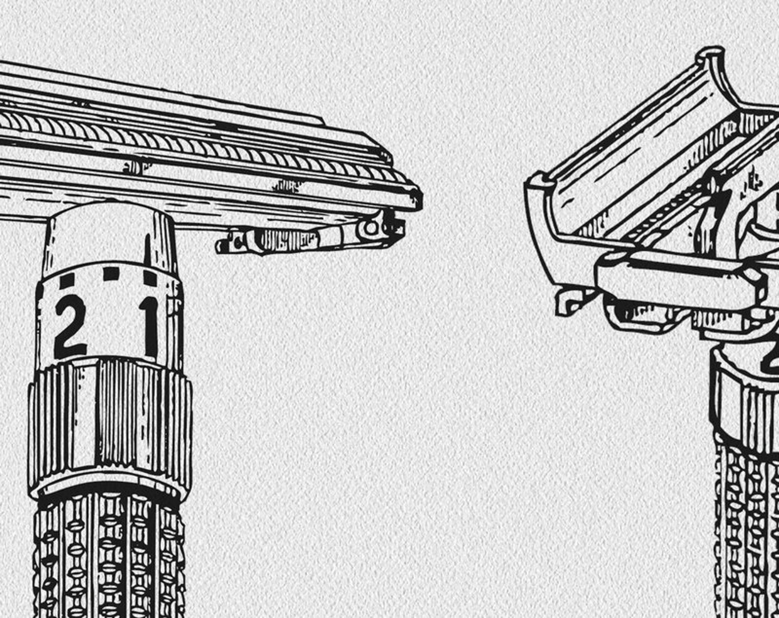 Gillette Toggle Quick Release Adjustable Razor Patent Print - Etsy
