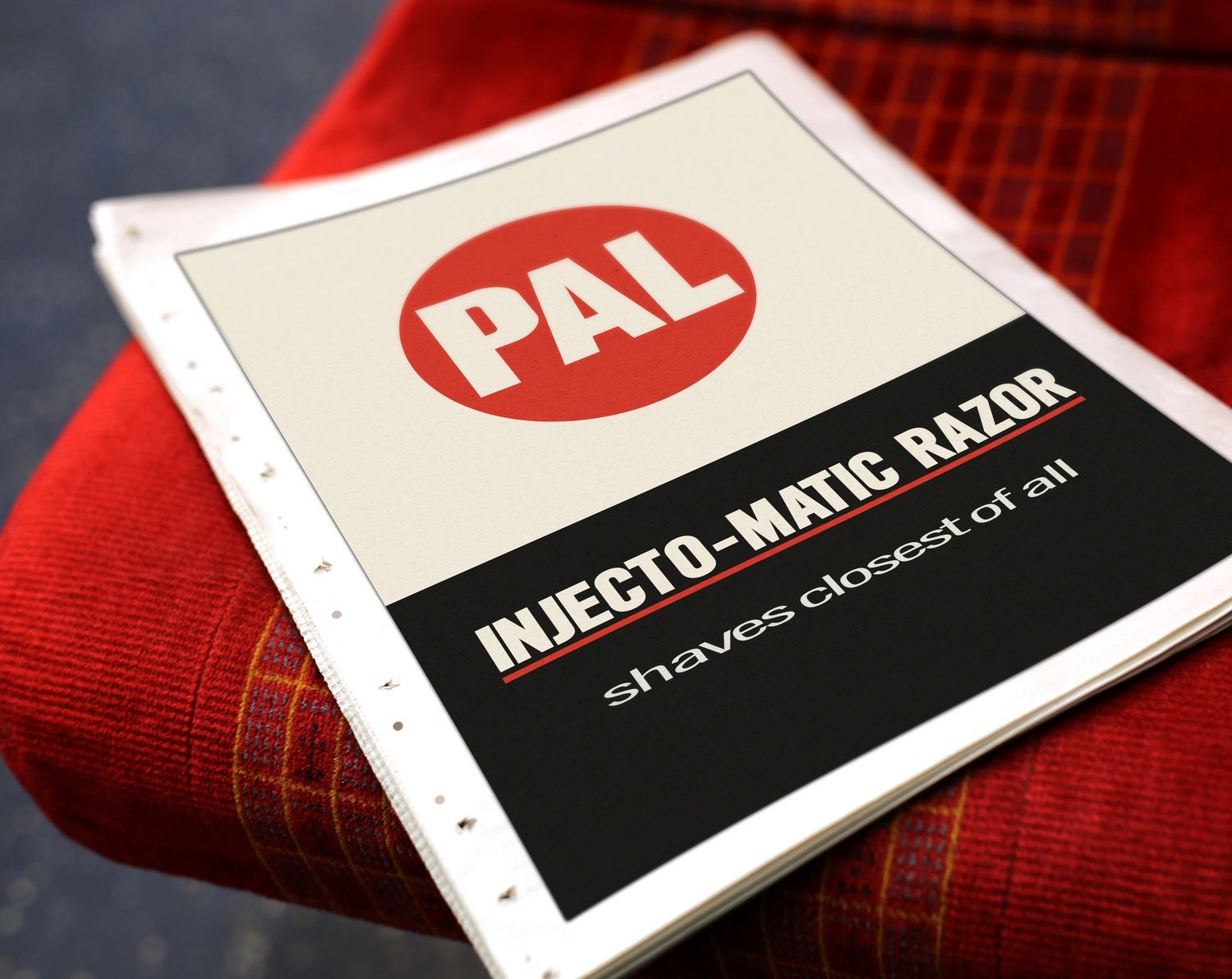 PAL Injecto-matic Injector Razor Poster Print Art Digitally - Etsy