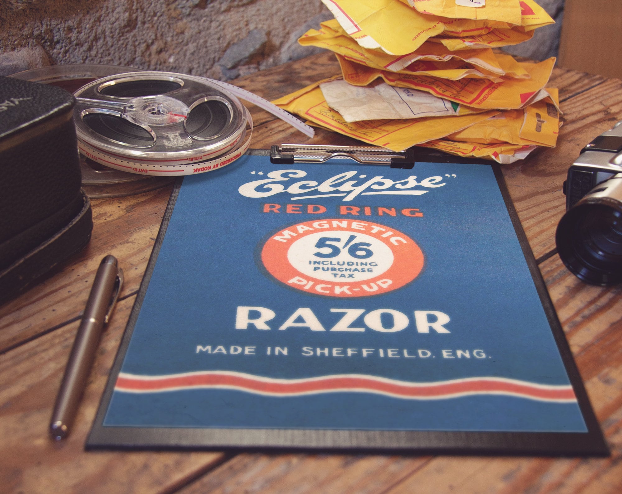 Eclipse Red Ring Safety Razor 1930s Box Insert Leaflet | Etsy