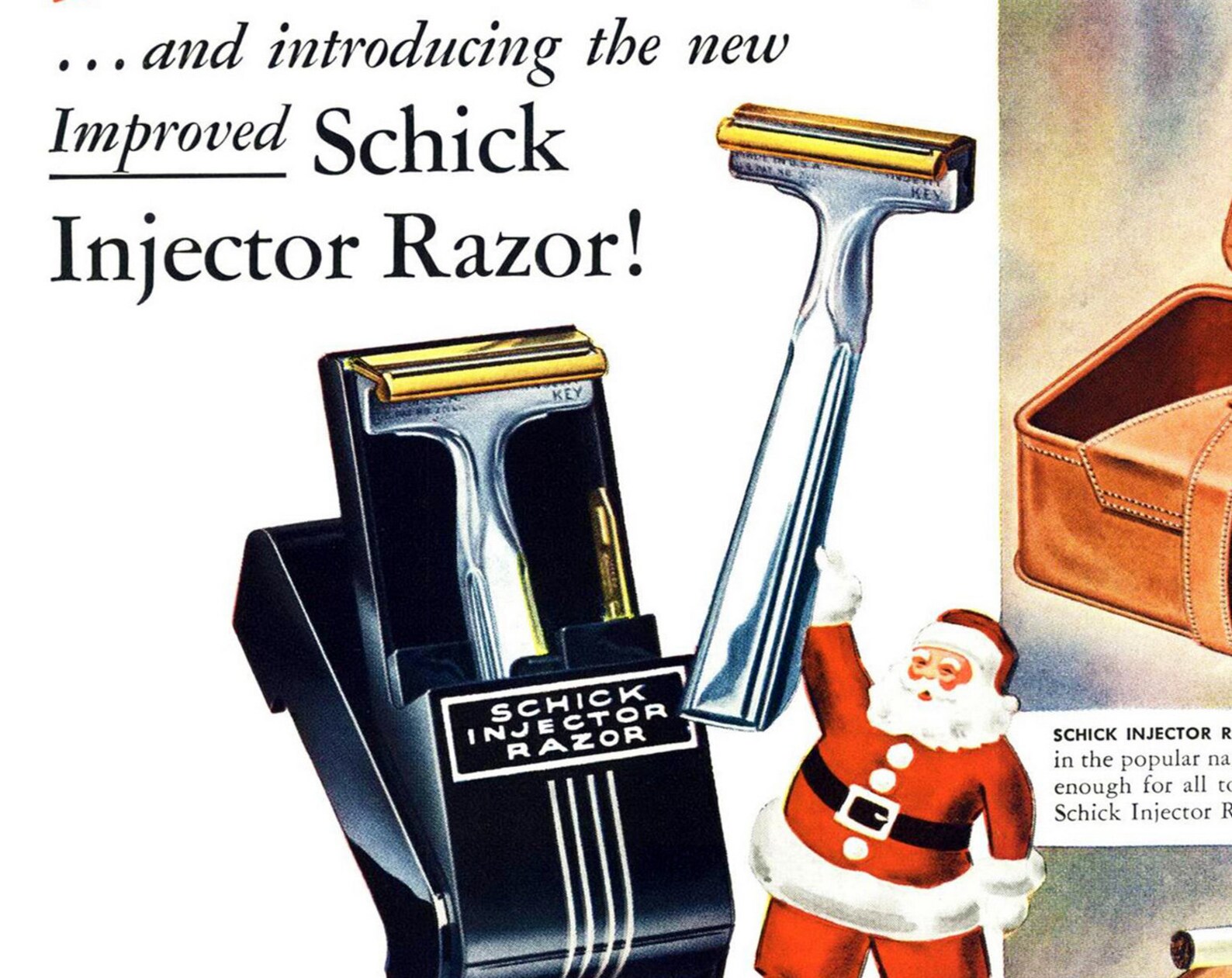 Schick Injector Type F Safety Razor Advert Print Remastered - Etsy