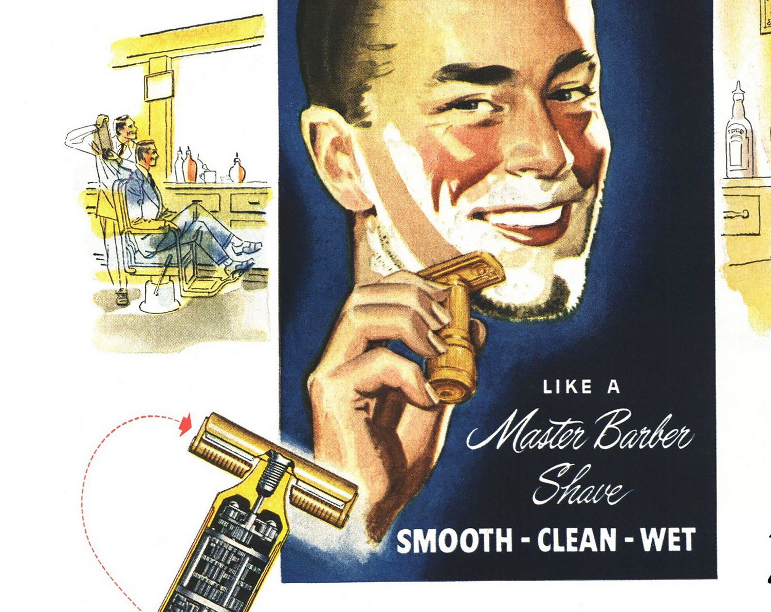 Vintage Stahly Live Blade Safety Razor Magazine Advert Retro - Etsy