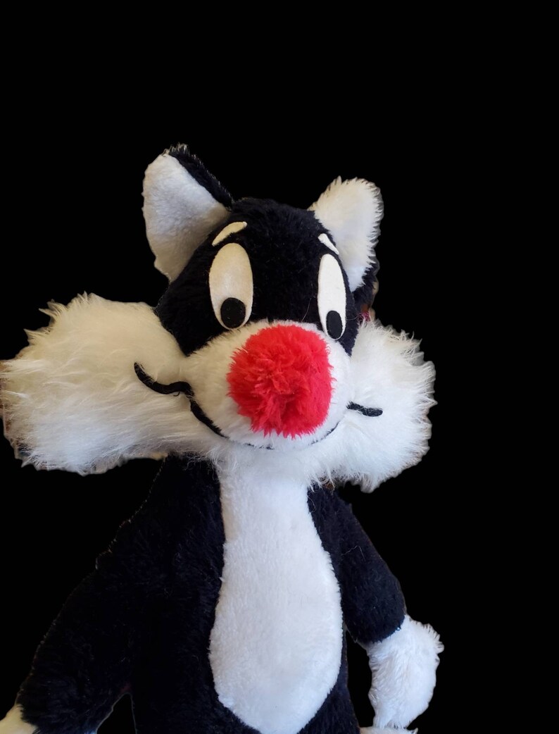 Vintage 1971 Sylvester the Cat Plush Warner Bros. 18 Good - Etsy