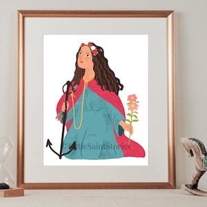 DIGITAL DOWNLOAD | St. Philomena Print | Catholic Print | Saint ...
