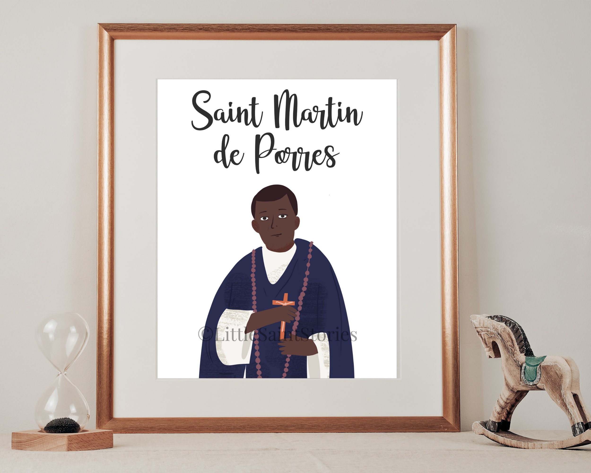 DIGITAL DOWNLOAD | St. Martin De Porres Print | Catholic Print | Saint ...