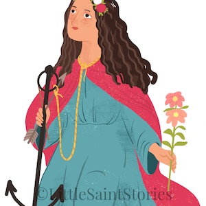 DIGITAL DOWNLOAD | St. Philomena Print | Catholic Print | Saint ...