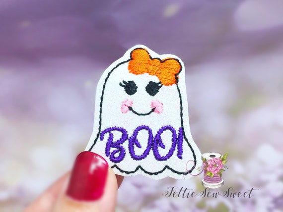 Boo Girl Ghost Felties Halloween Felties Ghost Felties Felt - Etsy