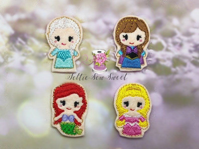 Princess Felties, Princess Felties, Fairytale Felties, 8 Princess ...