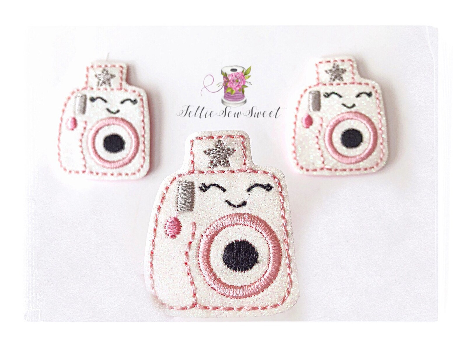Mini Camera Feltie, Camera Felties, Set of 3 - Etsy