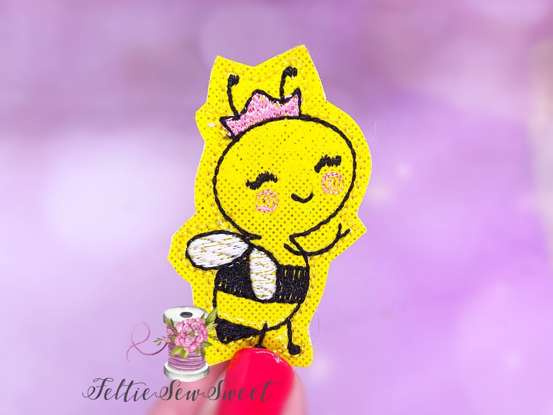Bumblebee Feltie - Bee Felties - Bee Embellishments- 3 Pieces - Etsy