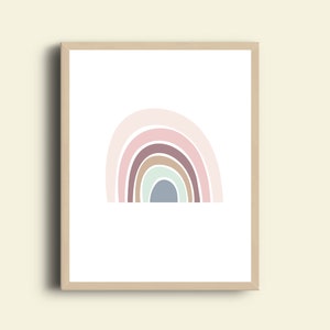 Pastel Rainbow || Printable Art, Download, Beauty, Art, Home Decor, Kid ...