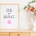 Find Your Balance || Printable Art, Download, Inspiration, Yoga, Beauty ...