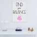 Find Your Balance || Printable Art, Download, Inspiration, Yoga, Beauty ...