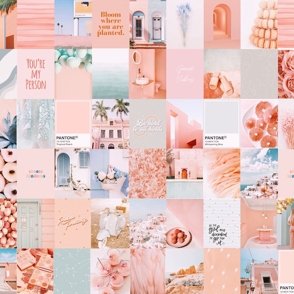 Pink Photo Collage - Etsy