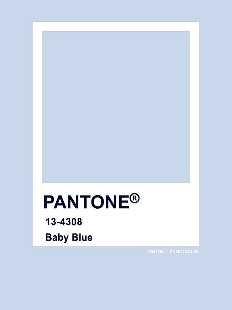 Photo Wall Collage Kit | Baby Light Blue Aesthetic (set of 60 Photos ...