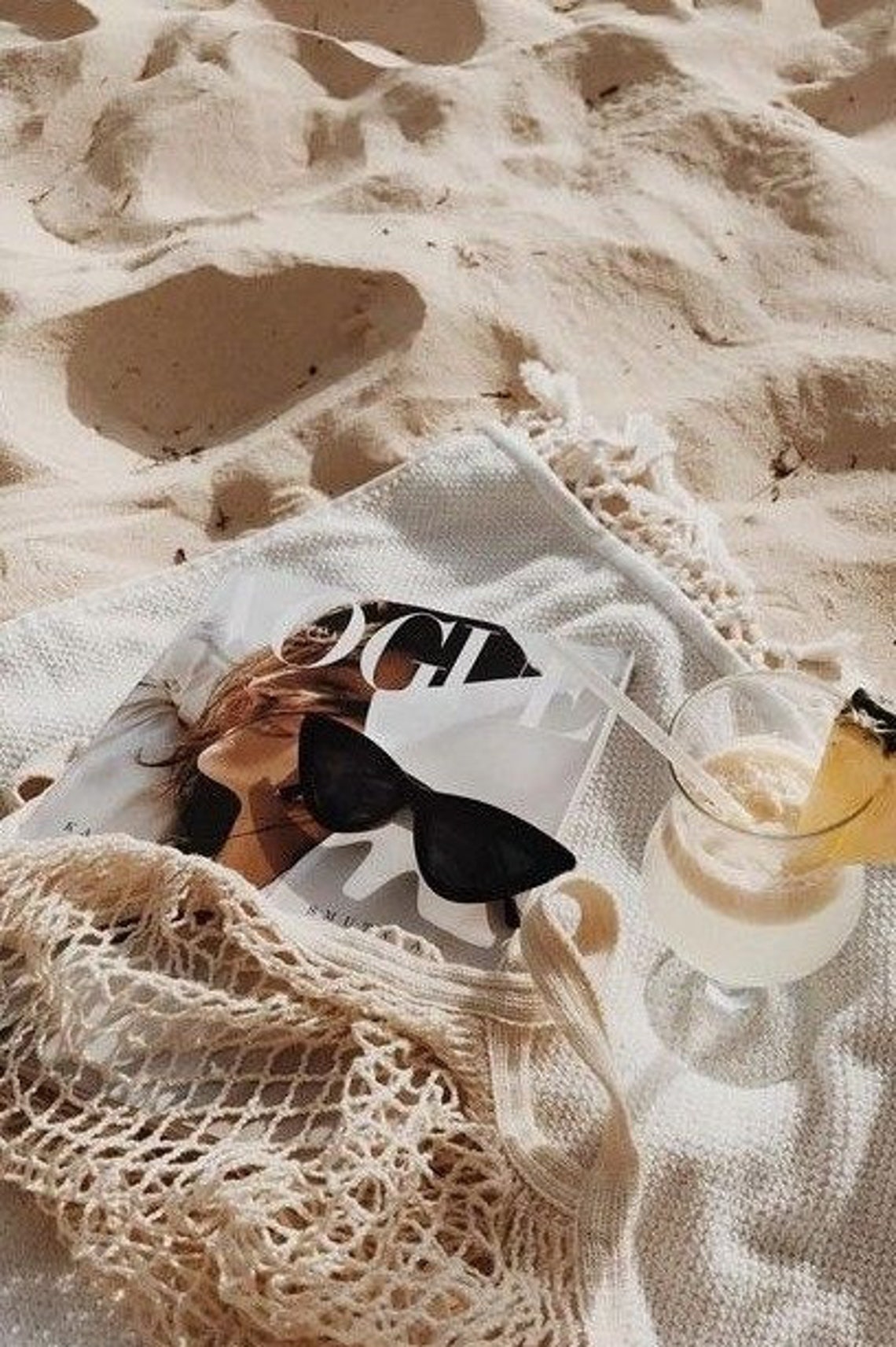 Photo Wall Collage Kit | Peach Beach Aesthetic 2 (set of 70 Photos ...