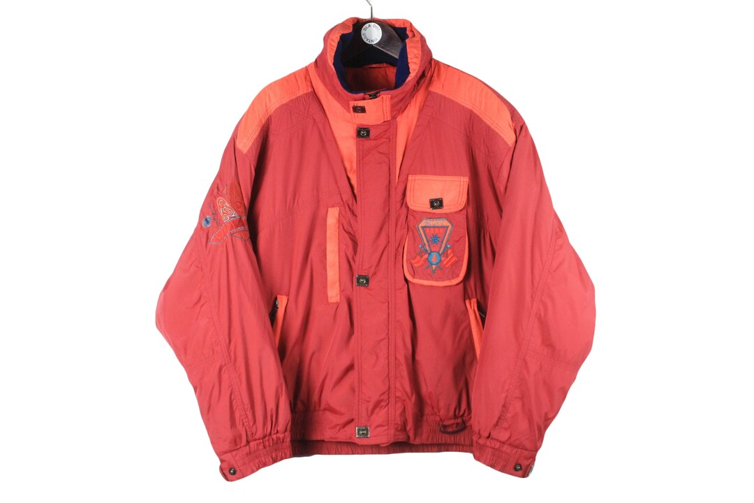 Vintage SILVY Ski Jacket Size L/XL Authentic Outdoor Style 90s Retro ...