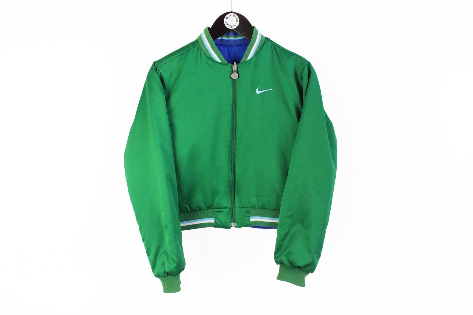 Vintage NIKE Pep Rally Double Sided Bomber Jacket women's | Etsy