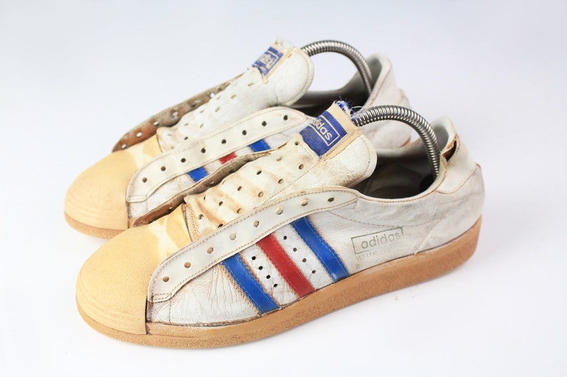 Vintage ADIDAS Wimbledon Wilhelm Bungert 70's Sneakers - Etsy