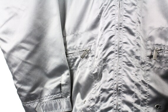 vintage MERCEDES BENZ Jacket dtm men's Size XL silver… - Gem
