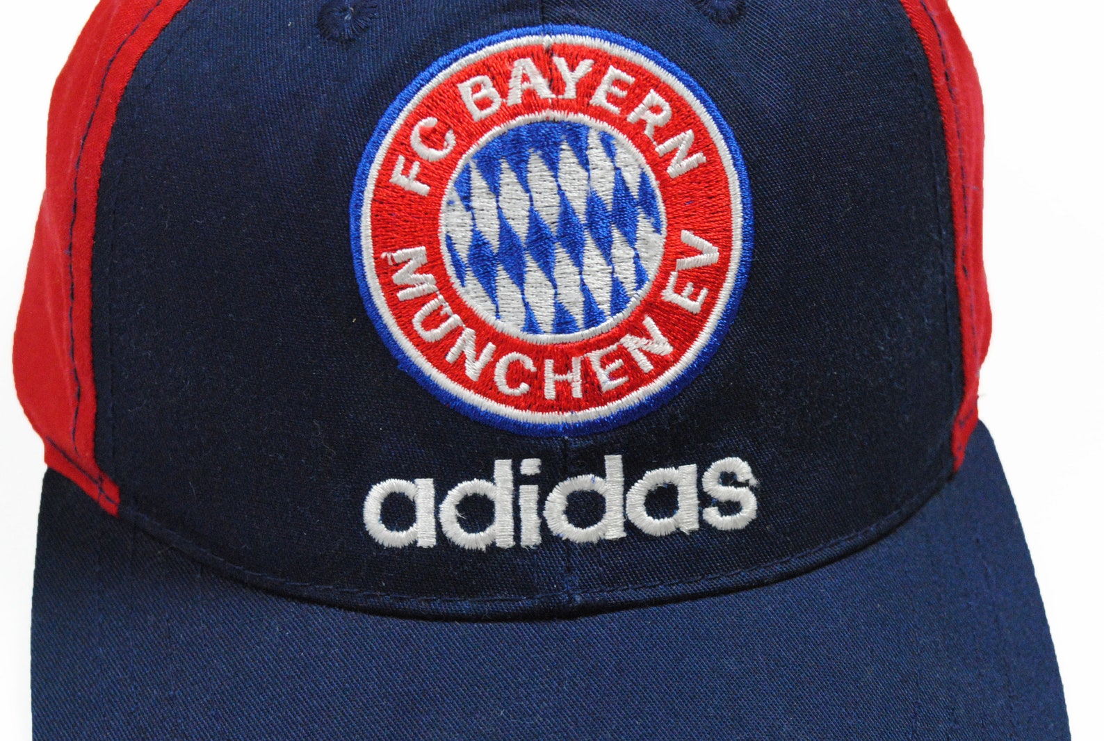 Vintage BAYERN MUNCHEN ADIDAS Cap Big Logo Red Blue Hat One - Etsy