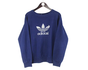 Vintage ADIDAS ORIGINALS Men's Sweatshirt Authentic Retro Sweat Classic ...