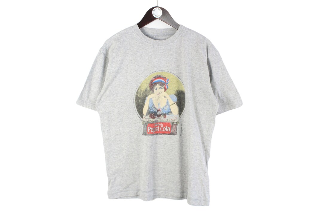 Vintage PEPSI COLA 1995 T-shirt Size M Men's Tee Collection Retro Sport ...