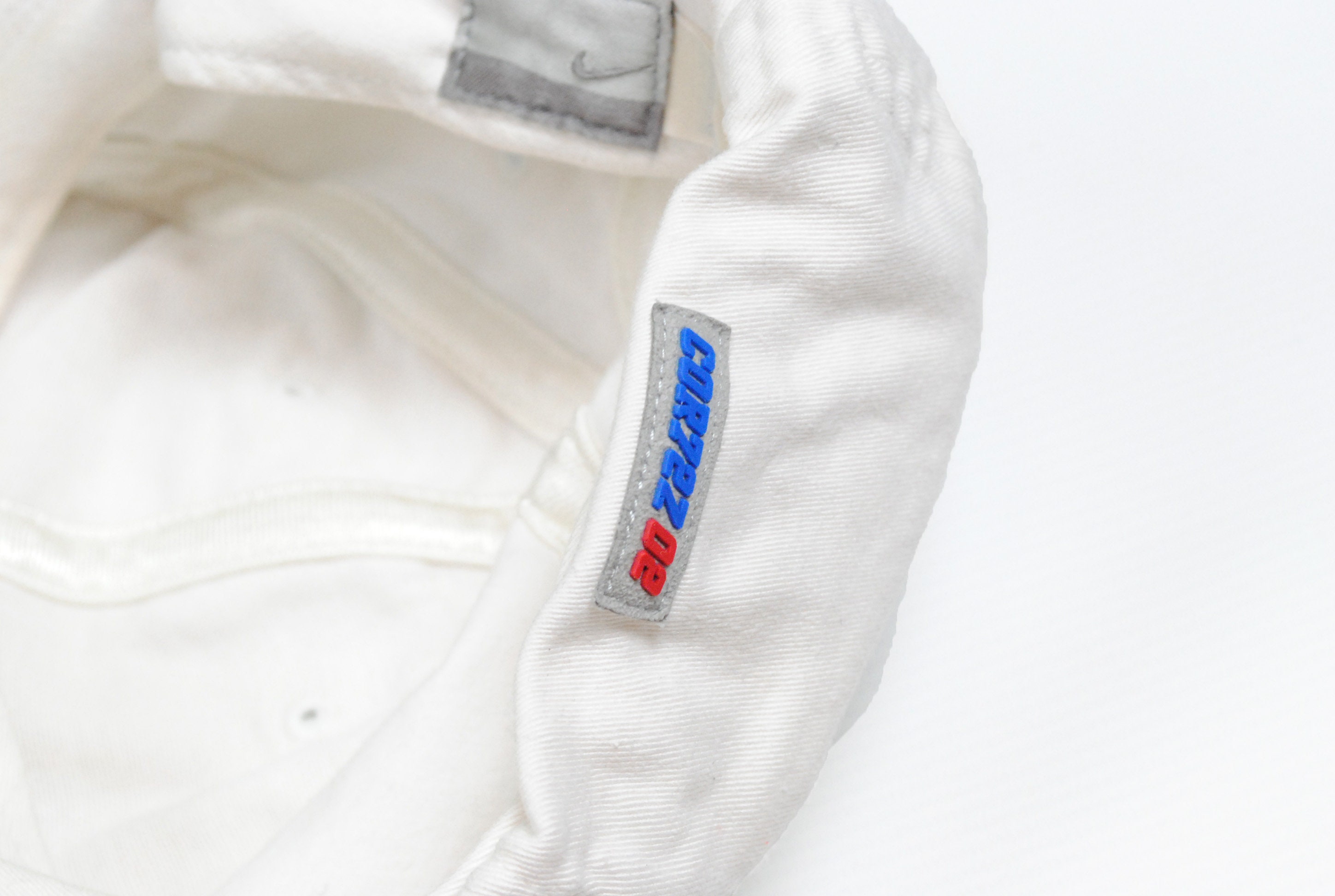 Vintage NIKE CORTEZ hat swoosh big logo cap one size white red | Etsy