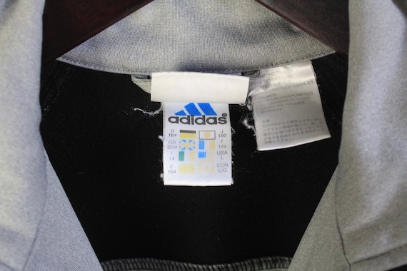 vintage ADIDAS ORIGINALS women's track jacket Size M … - Gem