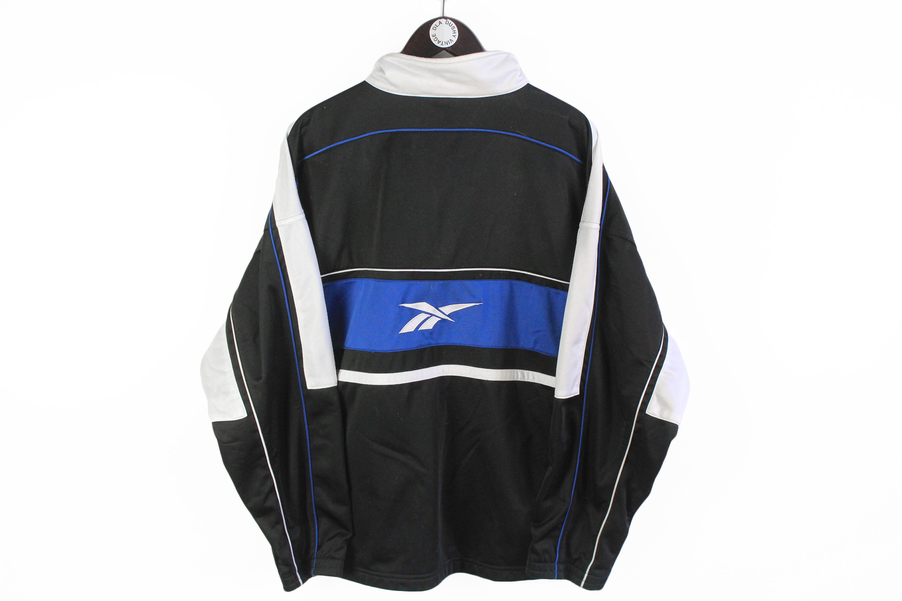 Vintage REEBOK Track Jacket Size L Big Logo Authentic Rare 90s - Etsy UK