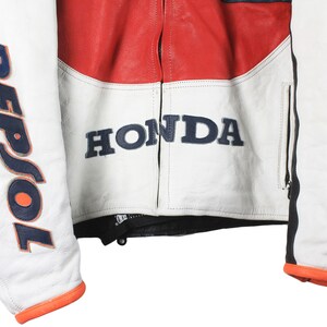 Vintage HONDA Repsol Jacket Racing Full Zip Big Logo Authentic Size Men ...
