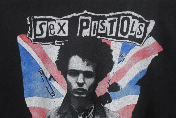 Vintage Sex Pistols Sid Vicious Rare T Shirt Size S P… Gem