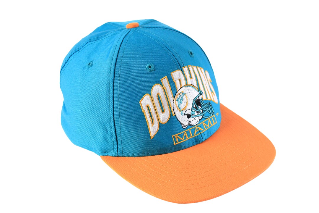 Vintage MIAMI DOLPHINS NFL Hut Amcap großes Logo Cap Team 90er - Etsy.de