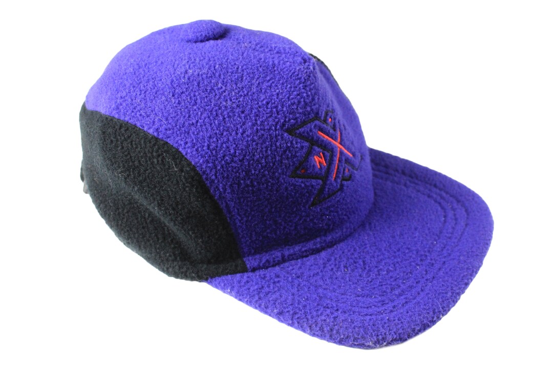 Vintage NORDICA Fleece Cap Big Logo Hat One Size Retro Authentic 90's ...