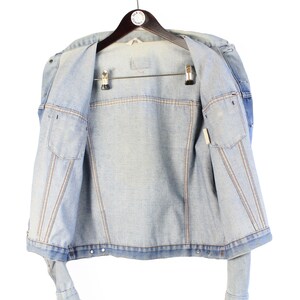 Vintage LEVI'S Samantha Fox Denim Jacket Size L Jeans - Etsy