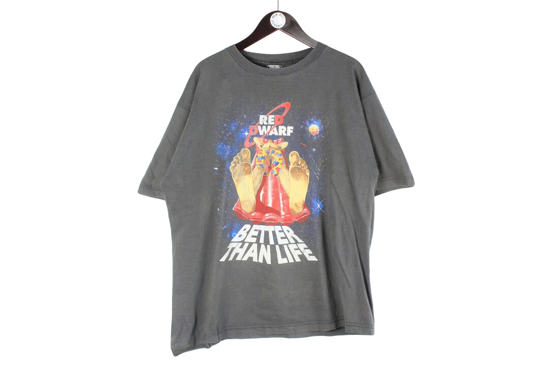 Vintage Red Dwarf "better Than Life" T Shirt Size XL Retro 90s 80s Tv ...
