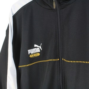 Vintage PUMA King Tracksuit Size Men's XL Authentic Rare Retro Rave 90 ...