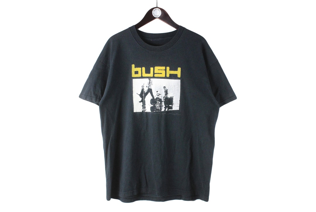 Vintage BUSH Golden State 2002 Tour T-shirt Size L Men's Authentic 90s ...