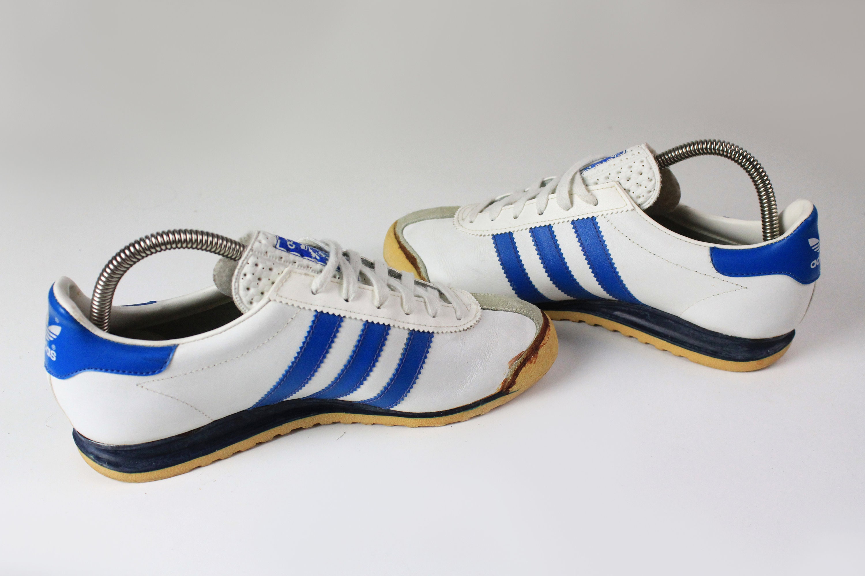 Vintage ADIDAS ROM Sneakers City Series Authentic White Size - Etsy