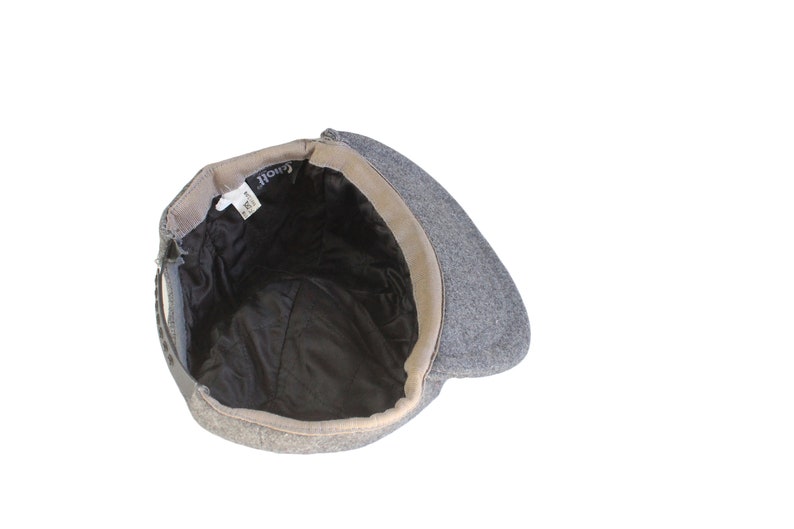 Vintage SCHOTT USA 5 Panel Hat Big Logo Cap Hipster One Size Gray Retro ...