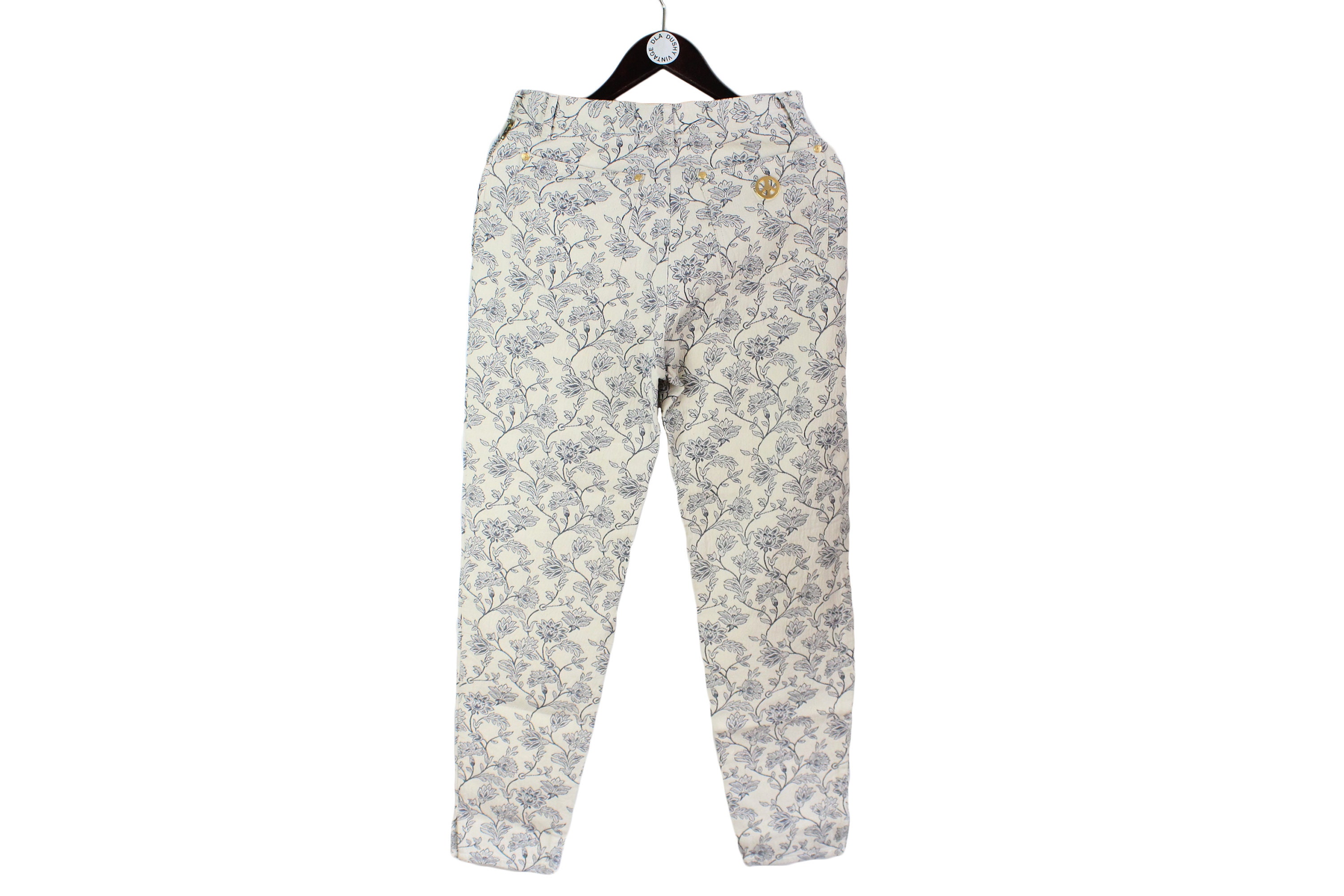 Vintage MOSCHINO JEANS Floral Pattern Authentic Women's | Etsy