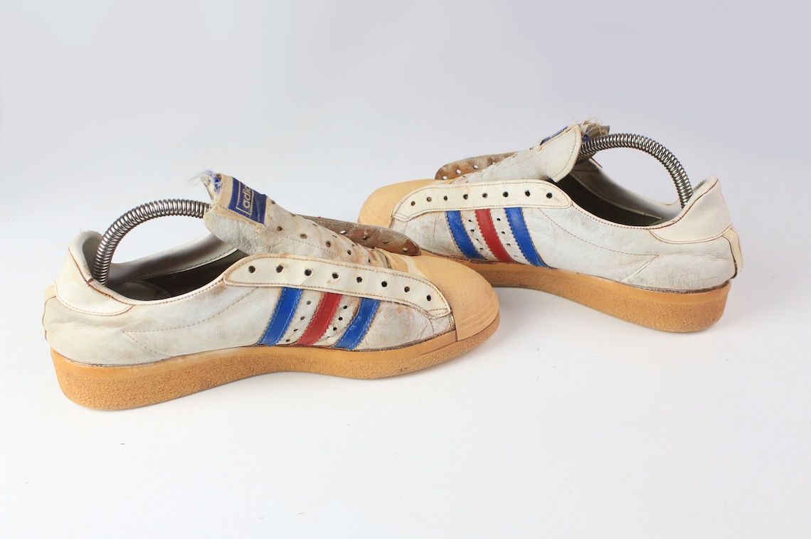 Vintage ADIDAS Wimbledon Wilhelm Bungert 70's Sneakers - Etsy UK