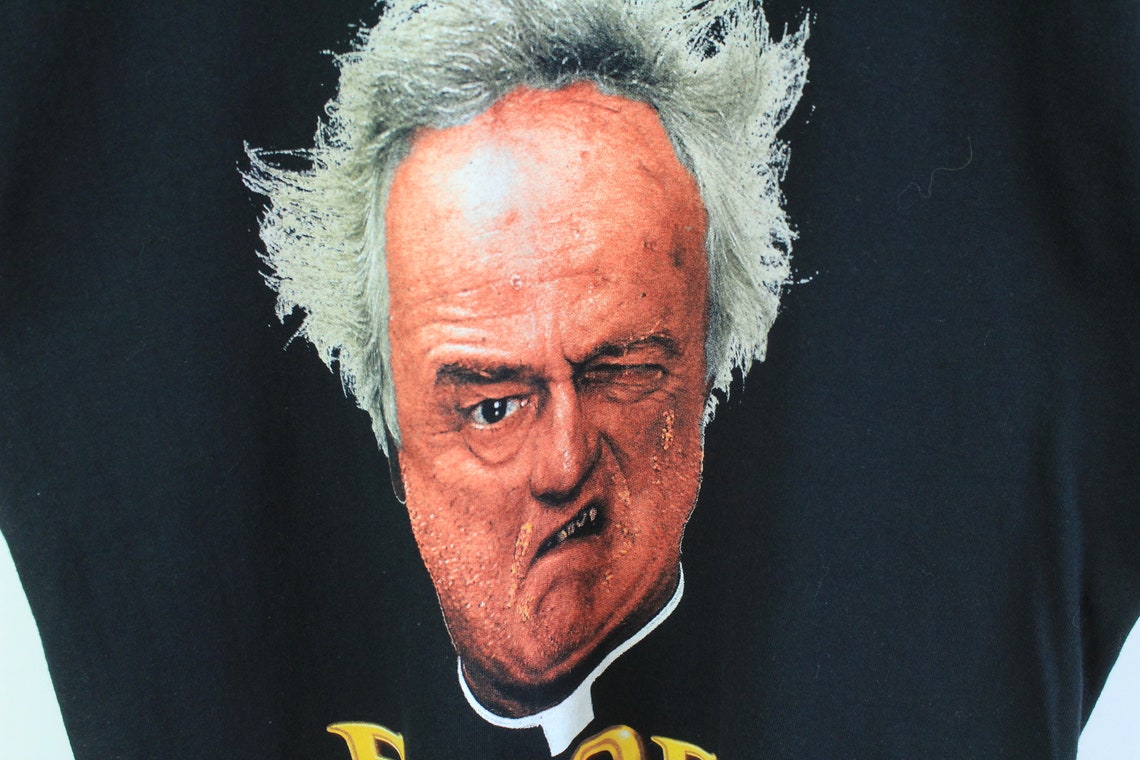 Vintage FATHER TED is Hat Trick "feck Off!" T-shirt Authentic Rare ...